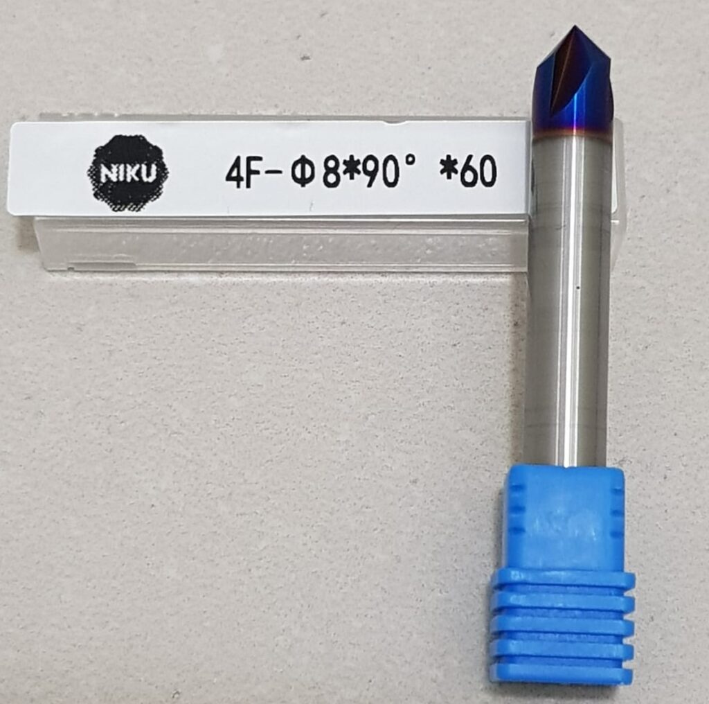 Dia 8mm Chamfer Milling Cutter – Niku – Online store for Engineering ...